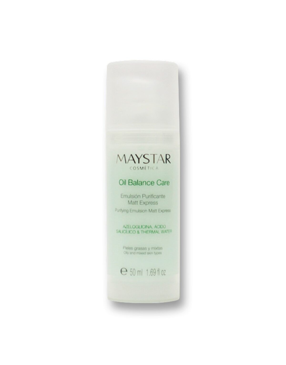 MAYSTAR OIL BALANCE PURIFYING EMULSION MATT EXPRESS Matinio efekto ...